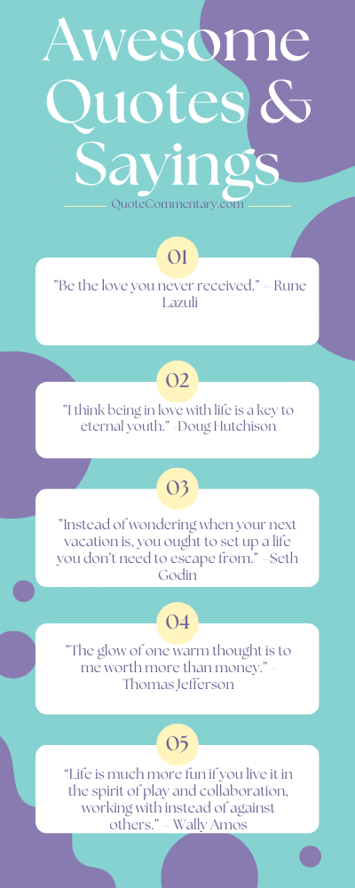 60 Awesome Quotes & Sayings With Their Meanings/Explanations